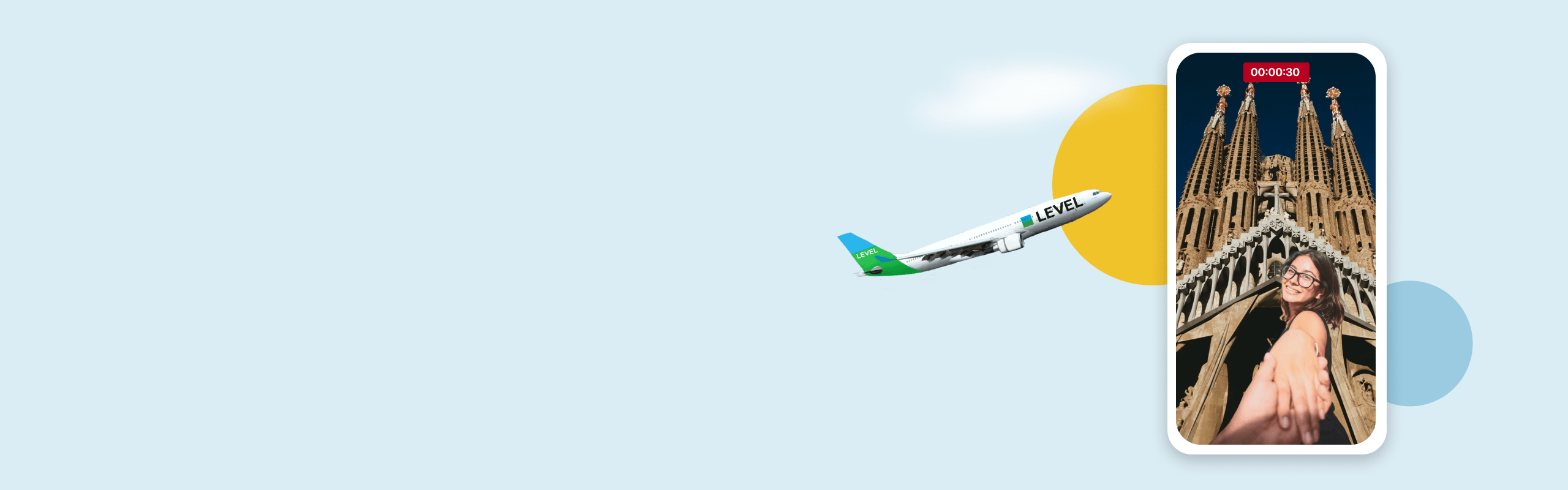 LEVEL, reserva vuelos directos y billetes de avión baratos
